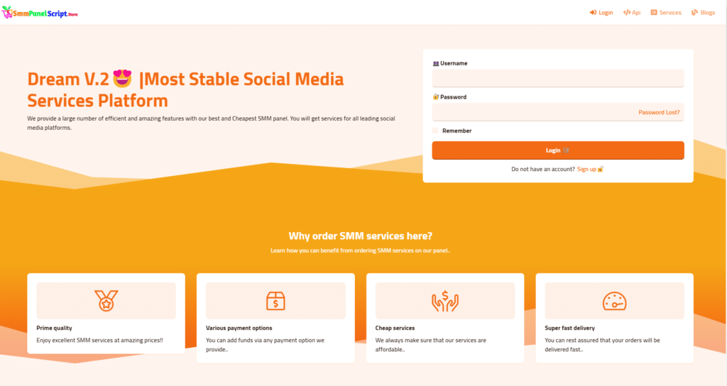 Dream V2 Smm Panel Script - Smm Panel Script Dream V2 Smm Panel Script - Smm Panel Script